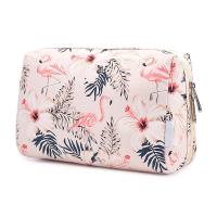 China Custom Recycled Makeup Bag Case made of Polyester for Eco-Friendly Beauty Organization for sale