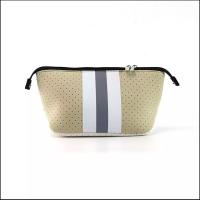 China Zipper Closure Neoprene Makeup Bag for Cosmetics Convenience and Waterproof Protection for sale
