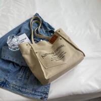 China Single Handle Luxury Woman Tote Handbag Fashion Canvas Bag in Customized Color Options for sale