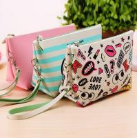 China Convenient Fashinable Pu Cosmetic Bag Customized Logo For Your Cosmetics Needs for sale