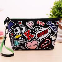 China Convenient Fashinable Pu Cosmetic Bag Customized Logo For Your Cosmetics Needs for sale