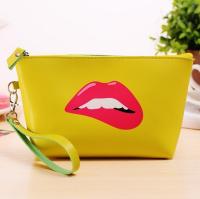 China Convenient Fashinable Pu Cosmetic Bag Customized Logo For Your Cosmetics Needs for sale