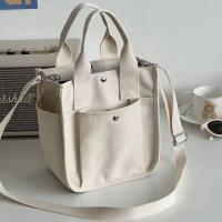 China Newest Fashinable Style Canvas Crossbody Grocery Shopping Bag with Adjustable Strap for sale