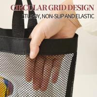China Summer Essential Mesh Beach Tote Bag with Multiple Pockets and Customized Color for sale