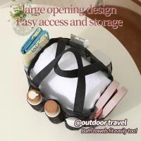 China Summer Essential Mesh Beach Tote Bag with Multiple Pockets and Customized Color for sale