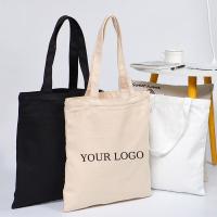 China Large Cotton Canvas Tote Bags With Pocket And Zipper In Ostrich Pattern With Material for sale