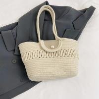 China Gender-Neutral Summer Beach Embroidery Straw Tote Bag for Customized Women for sale
