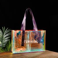 China Custom Logo Holographic Beach Bag with Stronger Handle and Other Pattern Type for sale
