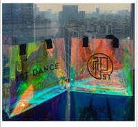 China Custom Logo Holographic Beach Bag with Stronger Handle and Other Pattern Type for sale