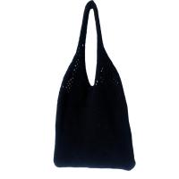 China 2024 Spring Autumn and Winter Women's Handled Style Knitted Shoulder Bag in Solid Color for sale