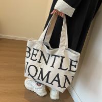 China Handled Style Women's Explosion Tote Bag with Trendy Letters Print and Large Capacity for sale