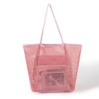 China Handmade One Shoulder Crochet Bag Weave Design for Casual and Simple Beach Summer Look for sale