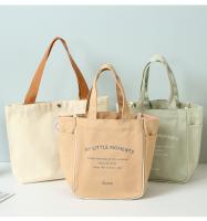 China Customized Color Plain Cotton Canvas Reusable Women Shopping Tote Bag for Medium Size for sale