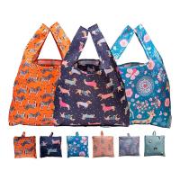 China Eco Friendly Recycled Ripstop Nylon Waterproof Grocery Bags with Soft-loop Style for sale