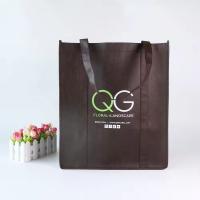 China Printed Logo Eco Custom Reusable Non Woven Fabric Carry Tote Bag for Grocery Shopping for sale