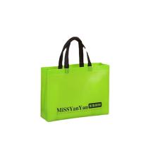 China Printed Logo Eco Custom Reusable Non Woven Fabric Carry Tote Bag for Grocery Shopping for sale