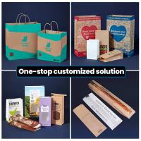 China Paper Twisted Handle Shopping Gift Carrier Bag With Logo Printed and OEM/ODM Accepted for sale