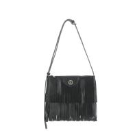 China Polyester Medium Eco Friendly Bridesmaid Gifts Custom Nature Fringe Tassel Tote Bag for Women for sale