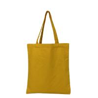 China Plain Custom Sublimation Blanks Tote Bags With Logo in White Polyester Canvas for sale