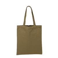 China Plain Custom Sublimation Blanks Tote Bags With Logo in White Polyester Canvas for sale
