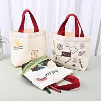 China Newest Fashinable Recycled Cotton Canvas Tote Bag with Custom Print Logo Shopping for sale