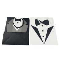 China Small Business Custom Logo Accepted Recyclable Biodegradable Paper Bag Gift Packaging for sale