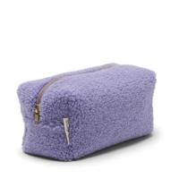China Multi Color Plush Lady Cosmetic Pouch Exquisite Teddy Velvet Makeup Bag for On-the-go for sale