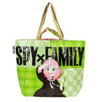 China Curved Corners Durable PP Laminated Non Woven Tote Shop Bag with Button Closure Durable for sale