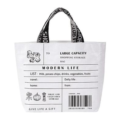 China Handled Style Personalized Tote Shopping Bag with Customized Color and Multi Color Logo for sale