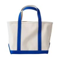 China Oversized Eco Friendly Cotton Canvas Tote Bag with Custom Printed Logo Soft-loop Style for sale