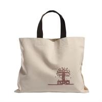 China Small Waxed Canvas Tote Bag for Makeup Shopping Customizable and Versatile Design for sale