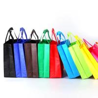 China Medium Size 30-50cm Non Woven Tote Bag with Heat Transfer Printing Customizable Logo for sale
