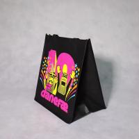 China Custom Logo Printed Reusable Non Woven Tote Bags for Grocery Shopper Heat Transfer for sale