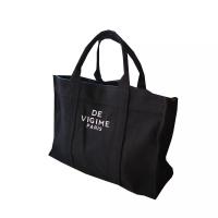 China Newest Fashinable Style Portable Cotton Canvas Tote Bag for Daily Life Produced for sale