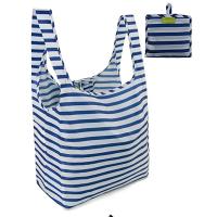 China Medium Size Ripstop Reusable Foldable Folding Tote Shopping Bag Customizable Design for sale
