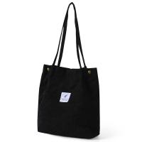 China Canvas Shopping Bag For Daily Life Travel Shopping Grocery With Custom Printed Logo for sale