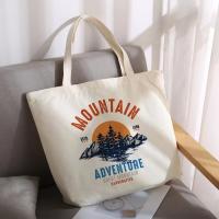 China Promotion Custom Shoulder Durable Cotton Canvas Shopping Tote Bag with Large Capacity for sale