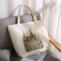 China Promotion Custom Shoulder Durable Cotton Canvas Shopping Tote Bag with Large Capacity for sale