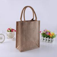 China Fashionable Customized Jute Gift Shopping Bag for Customized Color Requirements for sale