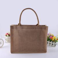China Fashionable Customized Jute Gift Shopping Bag for Customized Color Requirements for sale