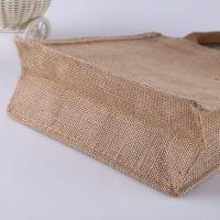 China Fashionable Customized Jute Gift Shopping Bag for Customized Color Requirements for sale