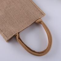 China Fashionable Customized Jute Gift Shopping Bag for Customized Color Requirements for sale