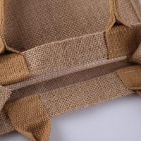 China Fashionable Customized Jute Gift Shopping Bag for Customized Color Requirements for sale