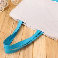 China Custom Logo Accepted Large Cotton Zip Bag for Business Handheld Needs for sale