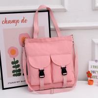 China Large Capacity Cartoon Shoulder Bag Fashion Ladies Canvas Bag Customized for Students for sale