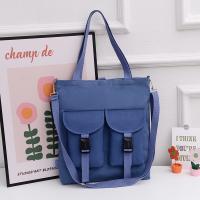 China Large Capacity Cartoon Shoulder Bag Fashion Ladies Canvas Bag Customized for Students for sale