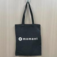 China Custom Printed Logo Women's Canvas Cotton Tote Bags with Soft-loop Style and Medium Size for sale