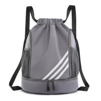 China 20-37 Litre Capacity Lightweight Drawstring Backpack for Basketball and Football for sale