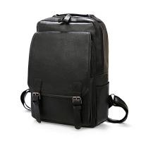 China 20-37 Litre Capacity Softback Backpack for Men's Leather Business Bag and Schoolbag for sale