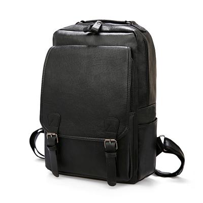 China 20-37 Litre Capacity Softback Backpack for Men's Leather Business Bag and Schoolbag for sale